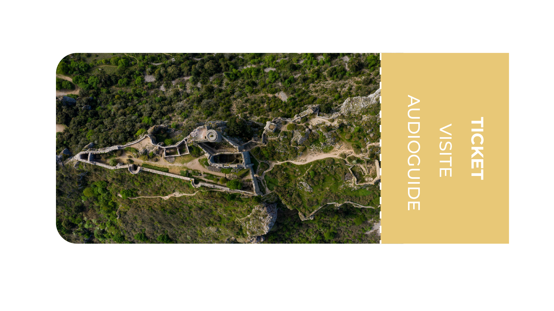 Visite libre avec audioguide 4 langues | Château de Peyrepertuse
